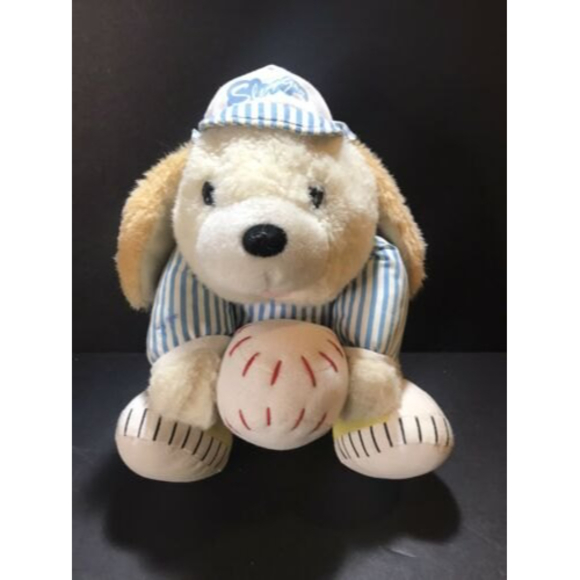 Toys | Vintage Bunny Rabbit Baseball And Cap Slugger Blue White Clothes ...